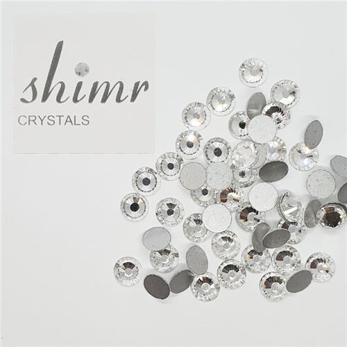 Shimr Crystal Flatback Clear SS40 144pk – Beads N Crystals